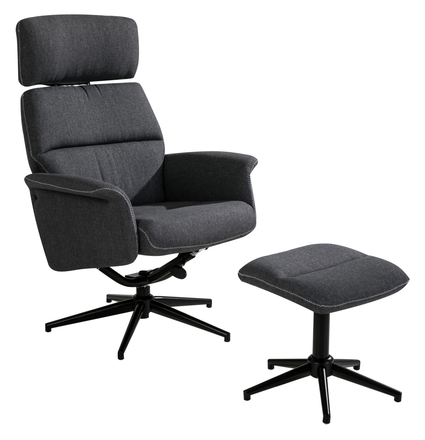 Relaxsessel mit Hocker RASIN | Relaxsessel bei Möbel Kempf